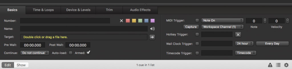 Triggers and Hotkeys in QLab – a Primer – Rocktzar